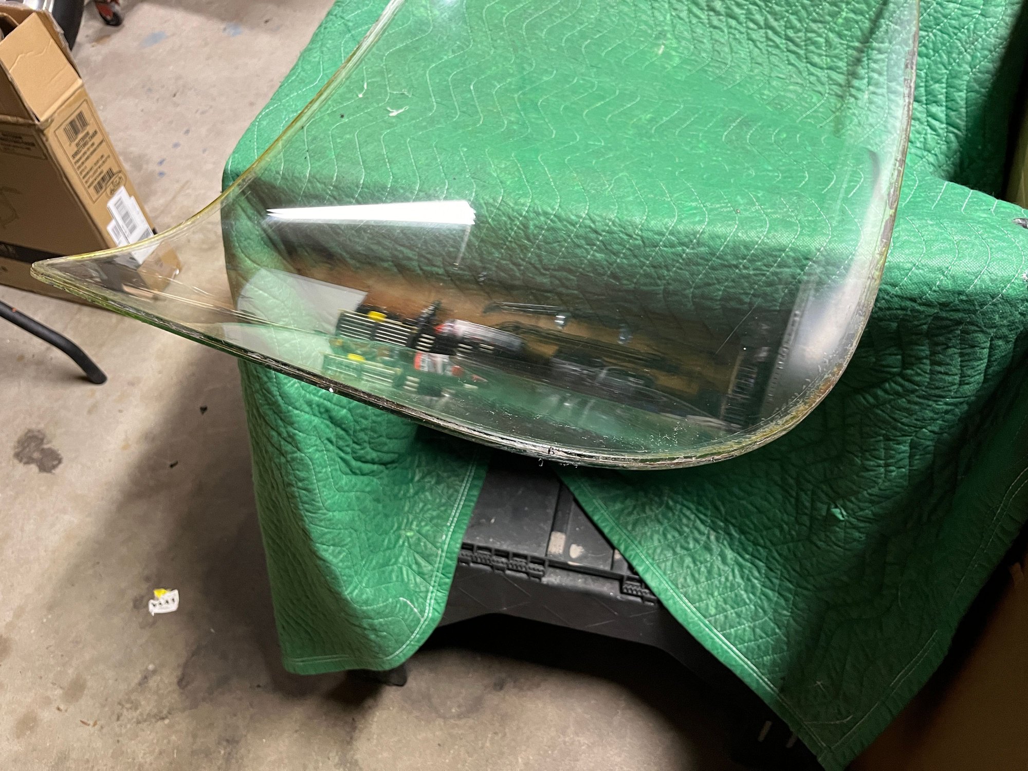 FS (For Sale) 1967 original GM LOF glass set M3 winshield M51 side ...