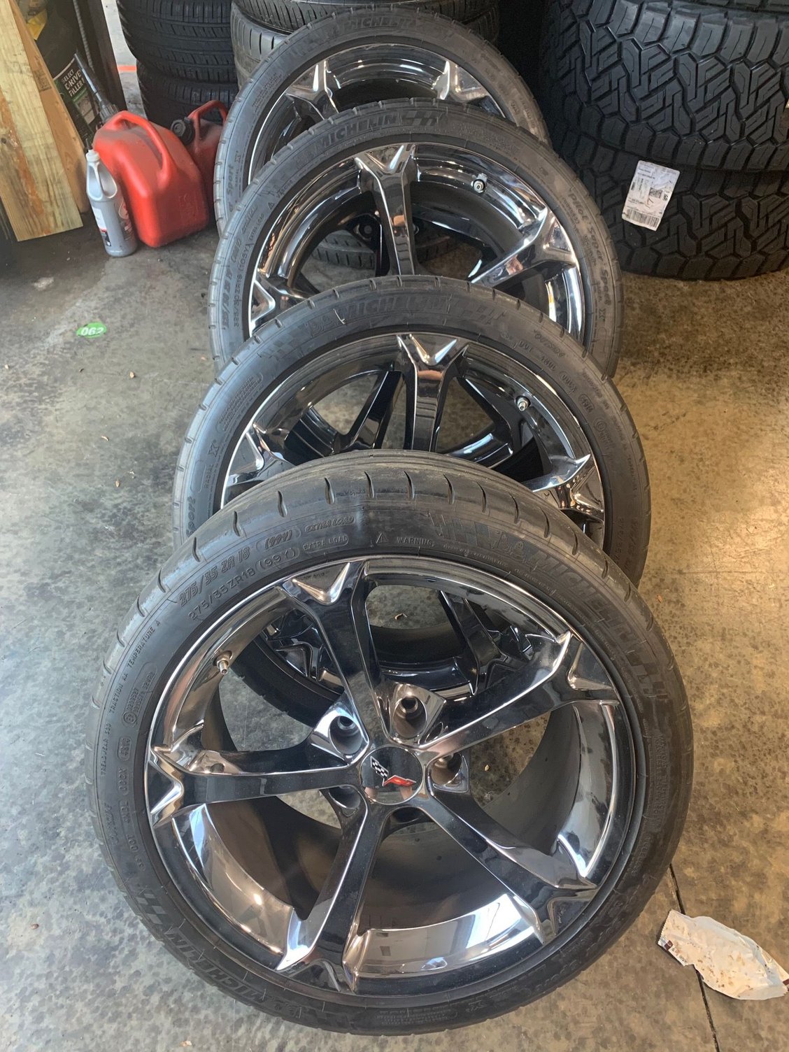 FS (For Sale) Chrome Grand Sport Wheels - CorvetteForum - Chevrolet ...