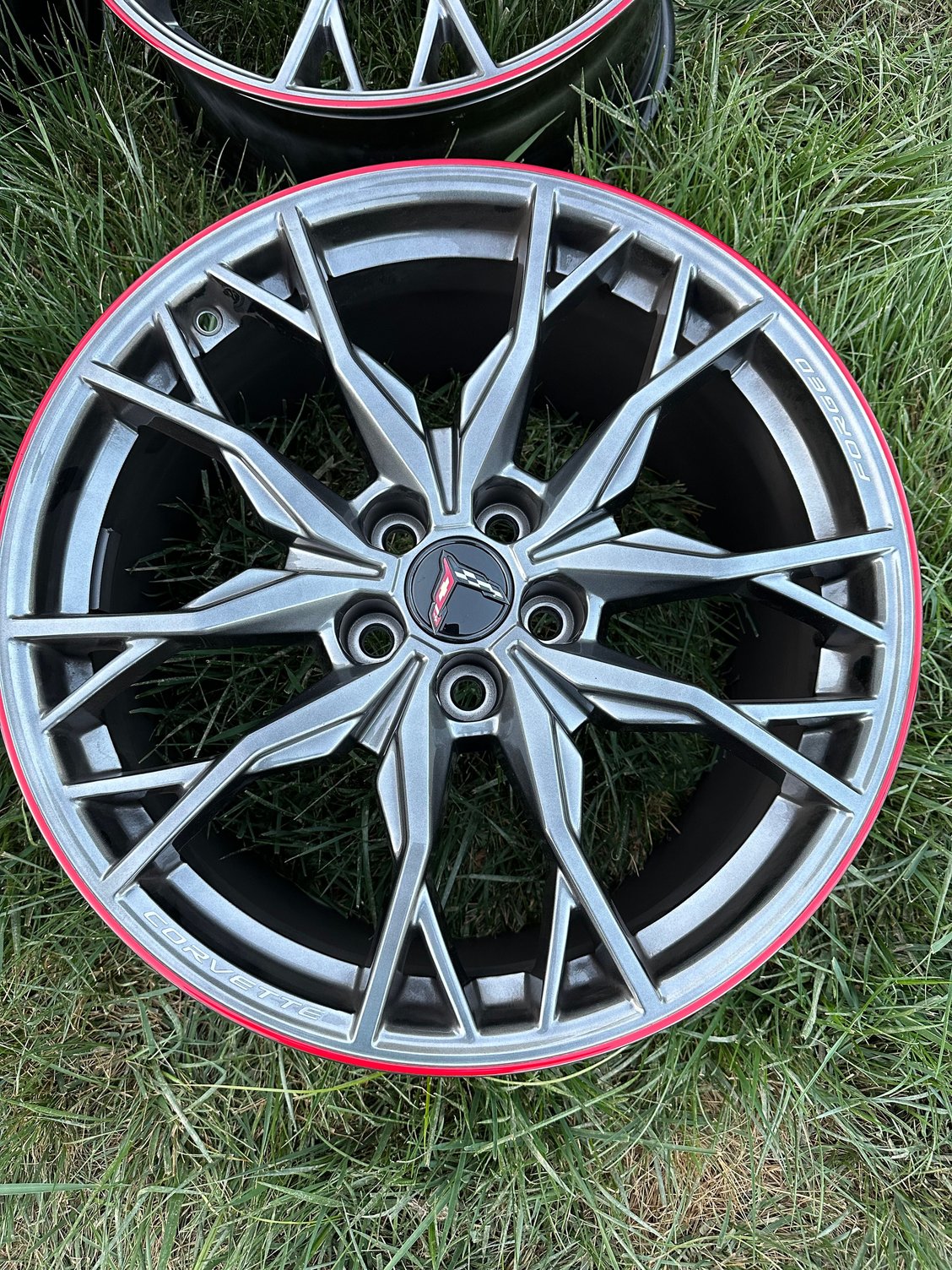 FS (For Sale) Set (4) C8 Corvette 70th Anniversary Wheels (Q9A), 20mm ...