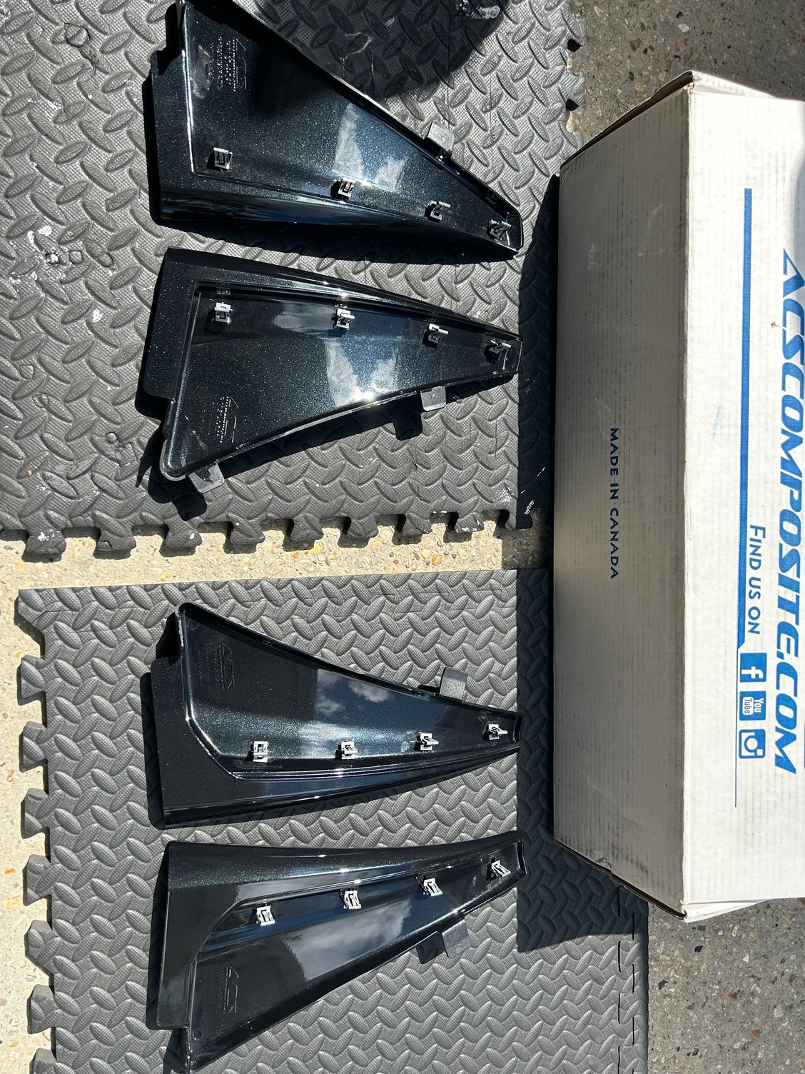 FS (For Sale) Set of ACS Comp. Rock Guards for C8 SR - CorvetteForum ...