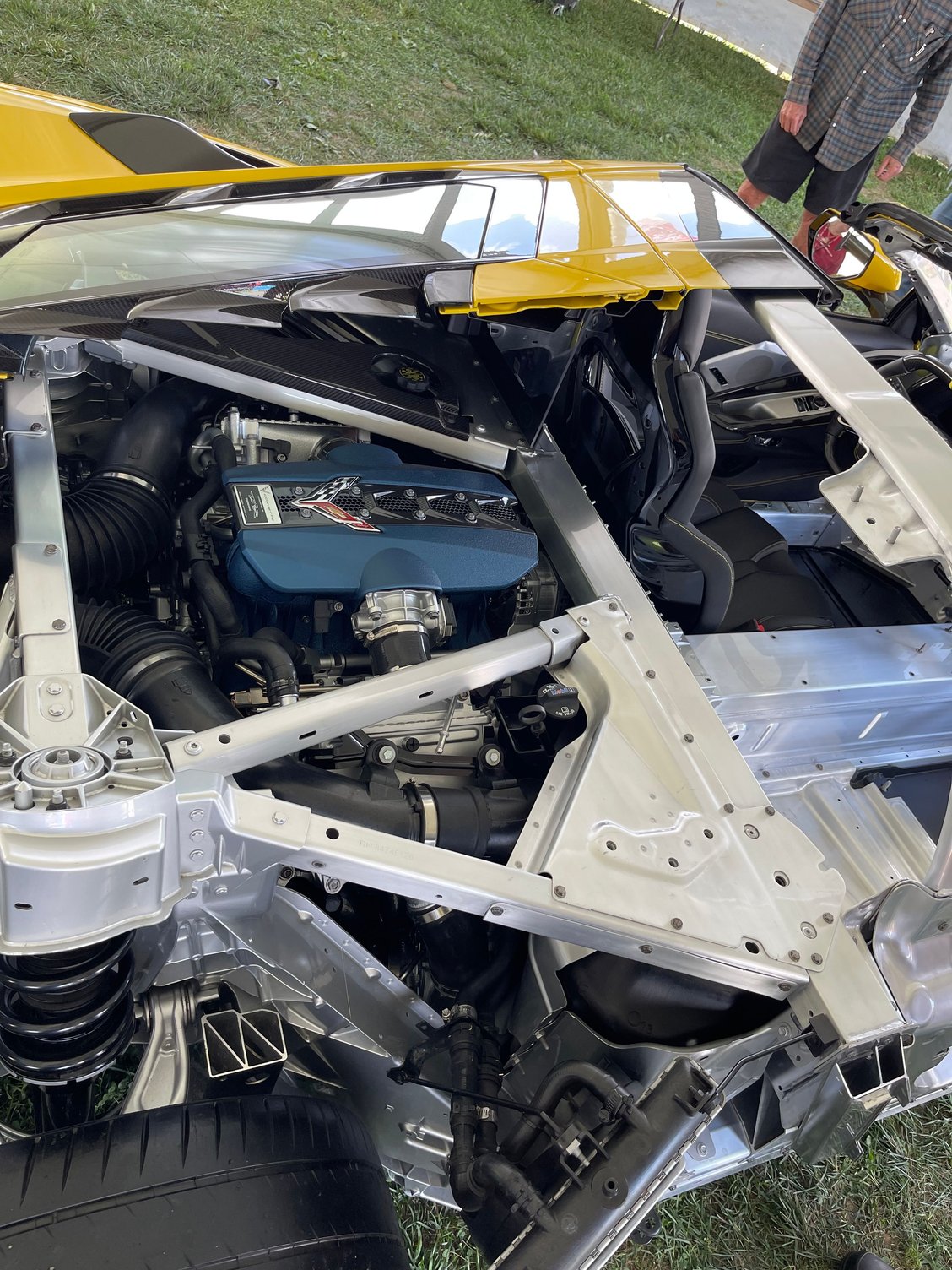 C8 ZR1 Carlisle GM awesome exhibit of C8, Eray, Z06, and ZR1s ...