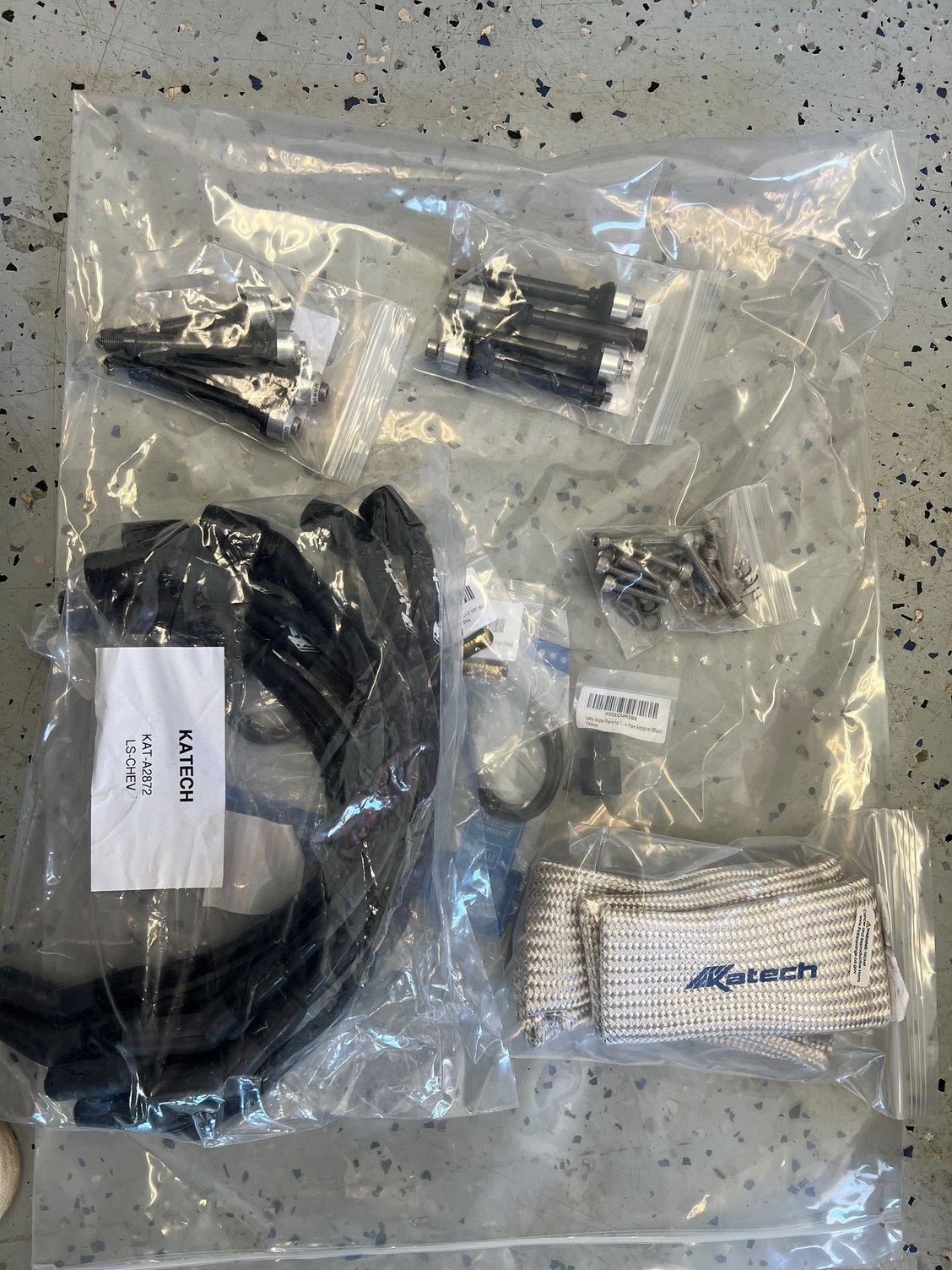 FS (For Sale) $800 - Katech LS Valve Covers + Coil Relocation Brackets ...