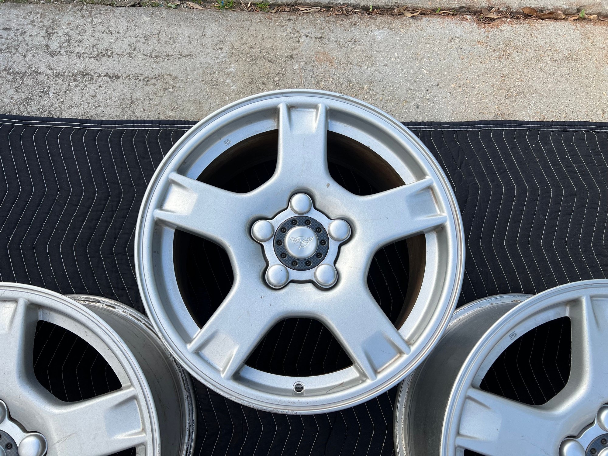 FS (For Sale) C5 Corvette OEM Staggered 17 & 18” Aluminum wheels ...