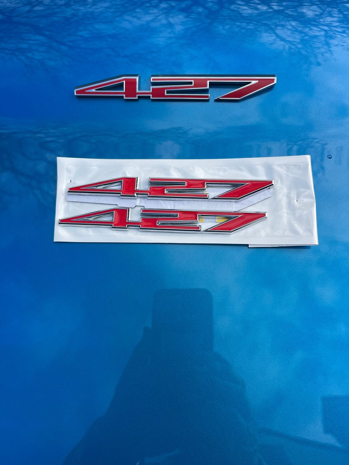 FS (For Sale) Pair Z06 Hood Emblems 427 - CorvetteForum - Chevrolet ...
