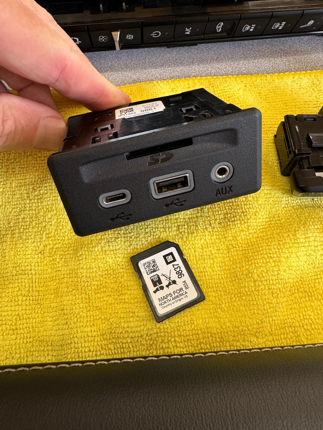 FS (For Sale) Corvette console parts and center caps - CorvetteForum ...