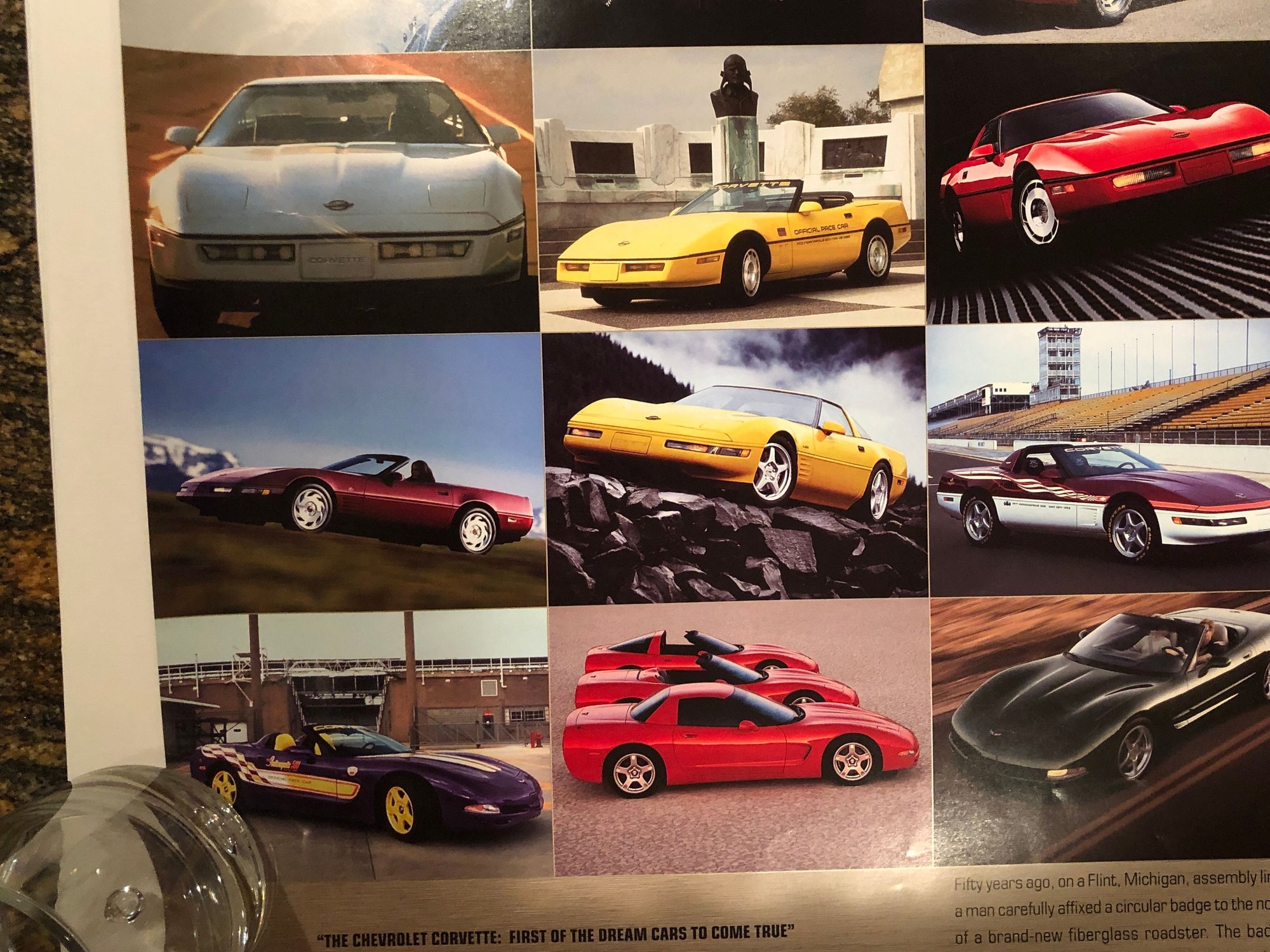 2003 50 years of Corvettes poster - CorvetteForum - Chevrolet Corvette ...