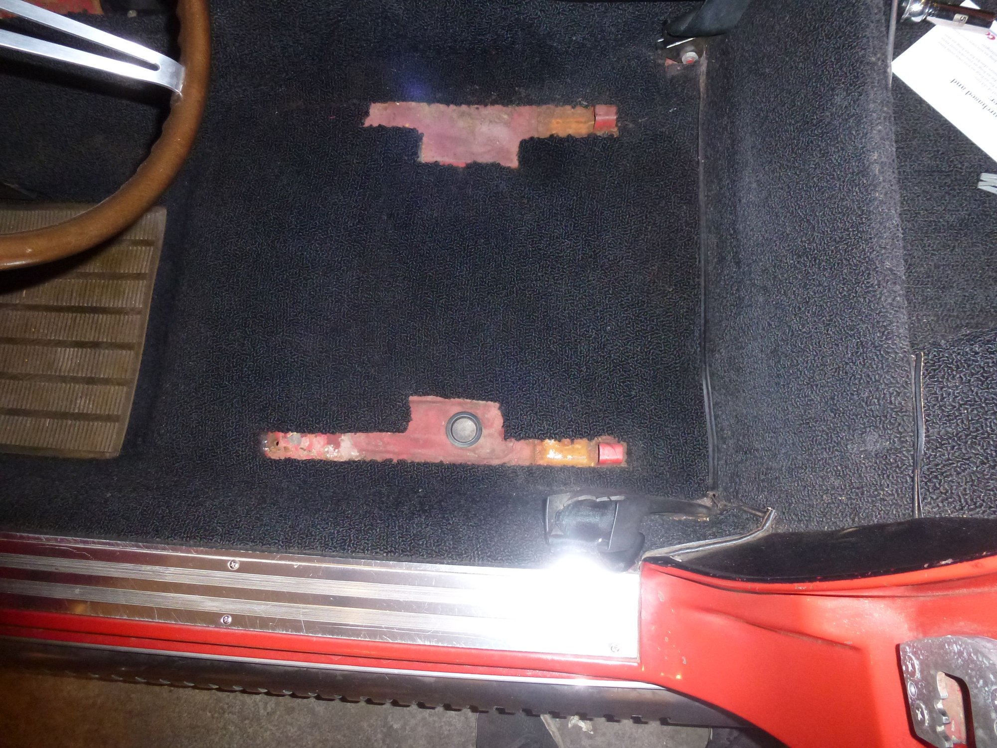 C2 Carpet Cutting under seat tracks - CorvetteForum - Chevrolet ...