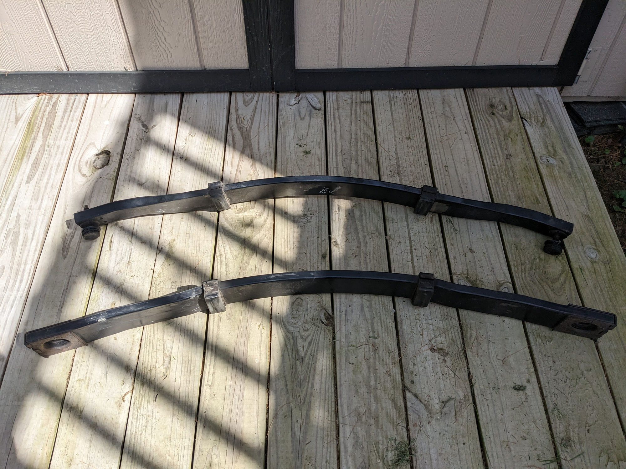 FS (For Sale) C5 Z51 Front and Rear Leaf Springs - CorvetteForum ...