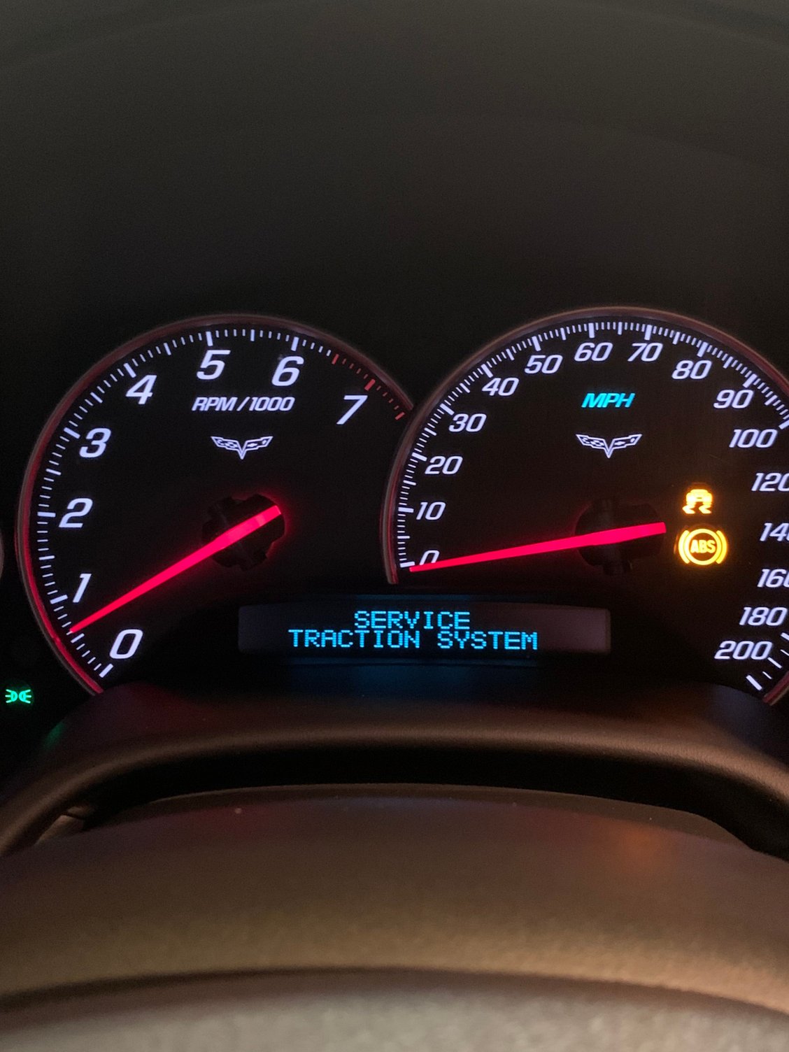 C6 Service Traction System / Service Antilock Brakes with DTC C12E2 ...