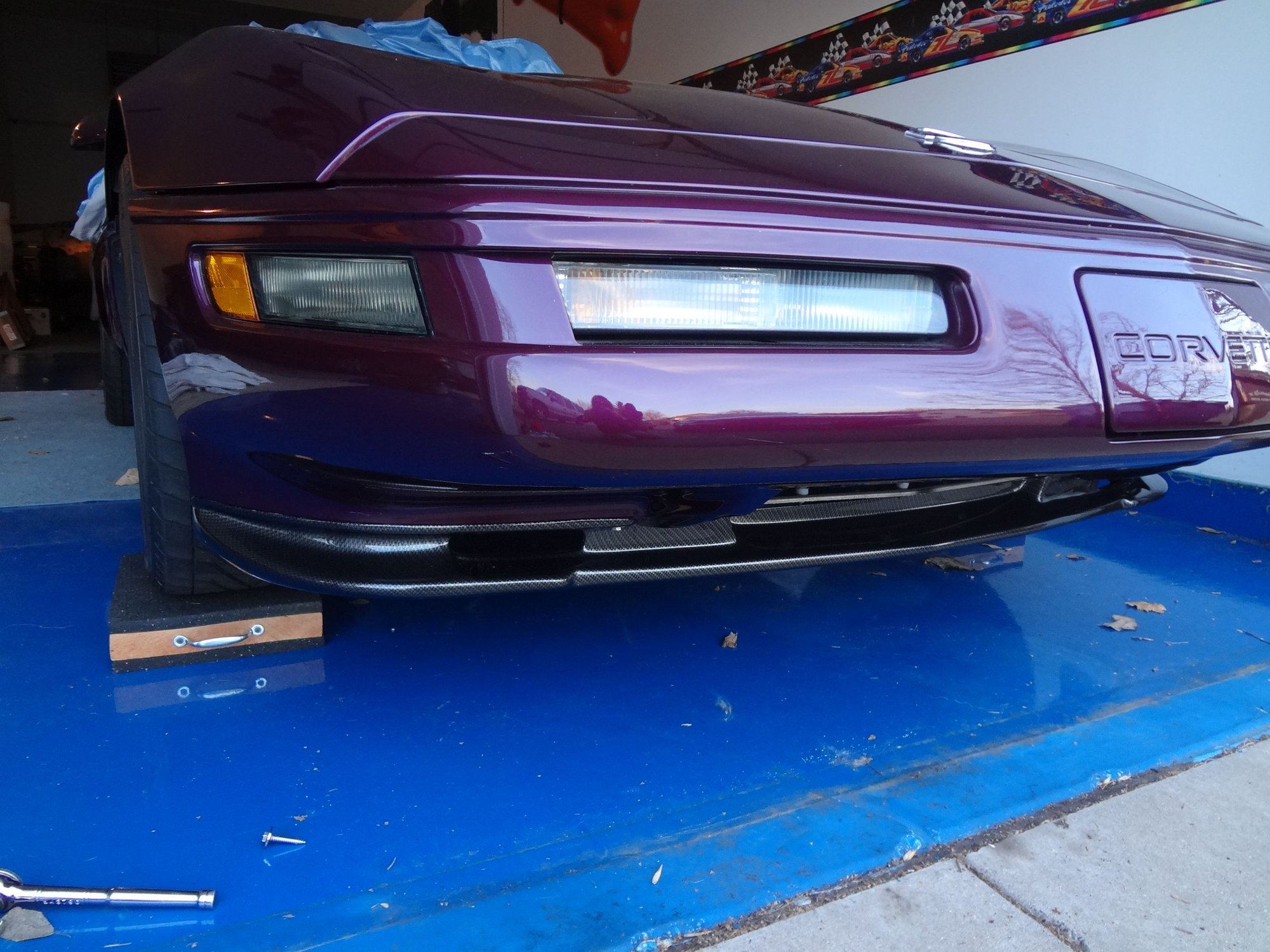 New Front Splitter Installed Pics! - CorvetteForum - Chevrolet Corvette ...