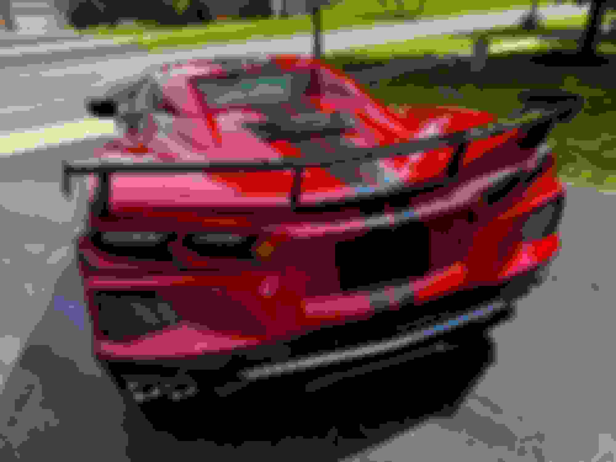 2023 Red mist Corvette Stingray LT1 Convertible/with Mods – 801 miles ...