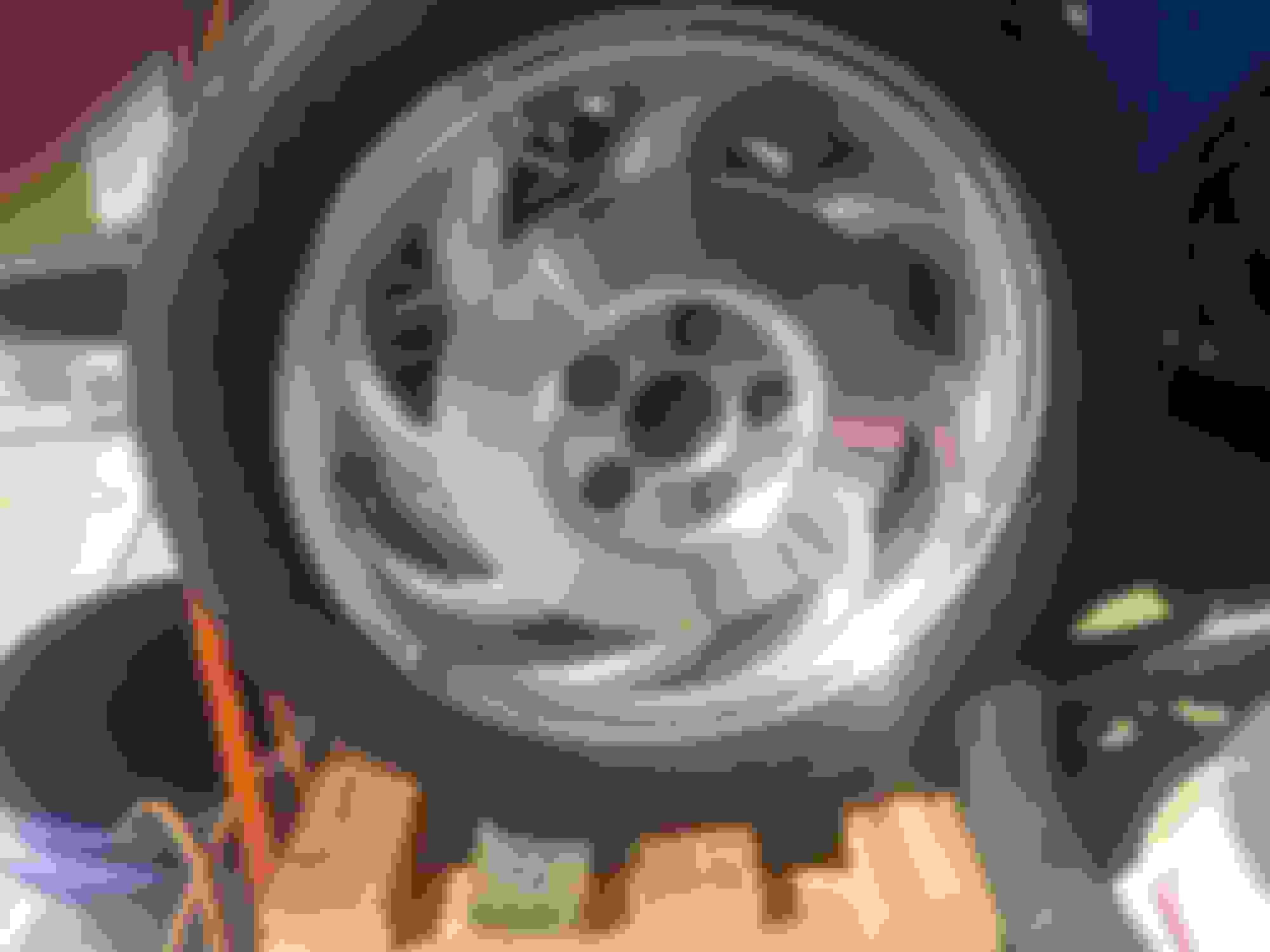 FS (For Sale) SOLD!! 4 saw blade wheels 2 17x8.5 and 2 17x9.5 ...