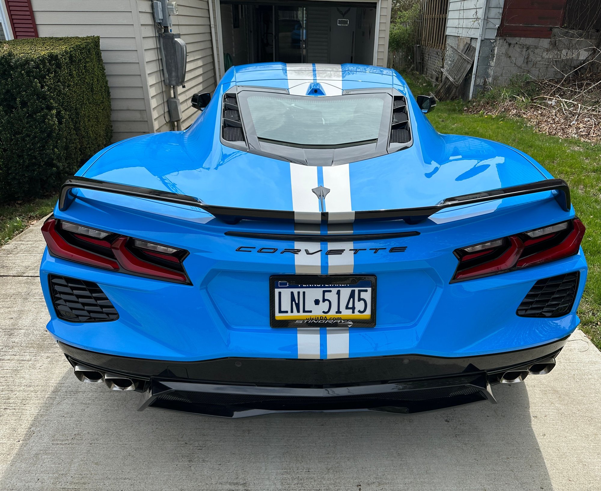 SOLD - 2021 rapid blue Z51 SR cpe 5171 mi. - CorvetteForum - Chevrolet ...