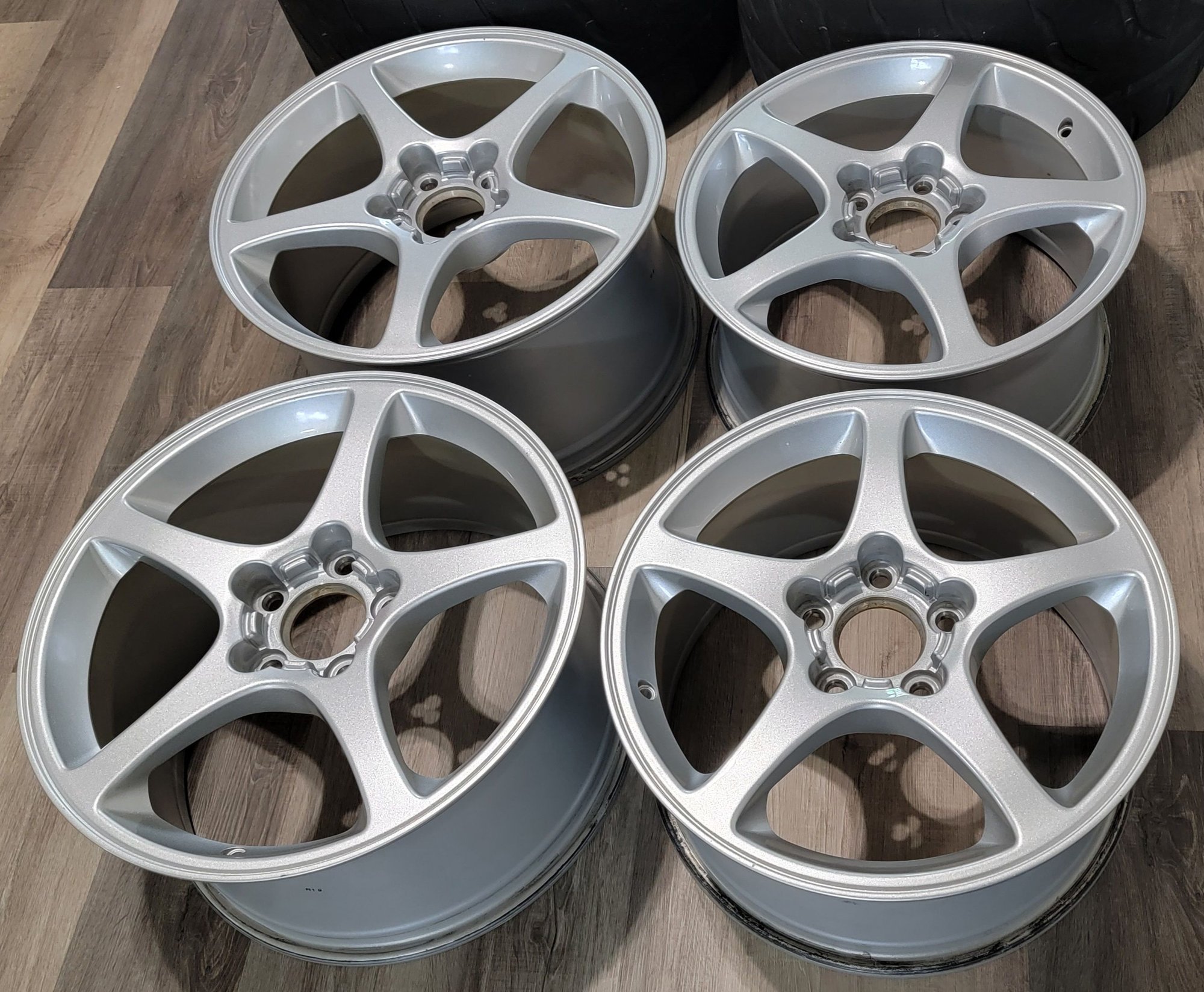 FS (For Sale) Minty Set Of 4 OEM Speedline C5 Corvette Painted Thin 5 ...
