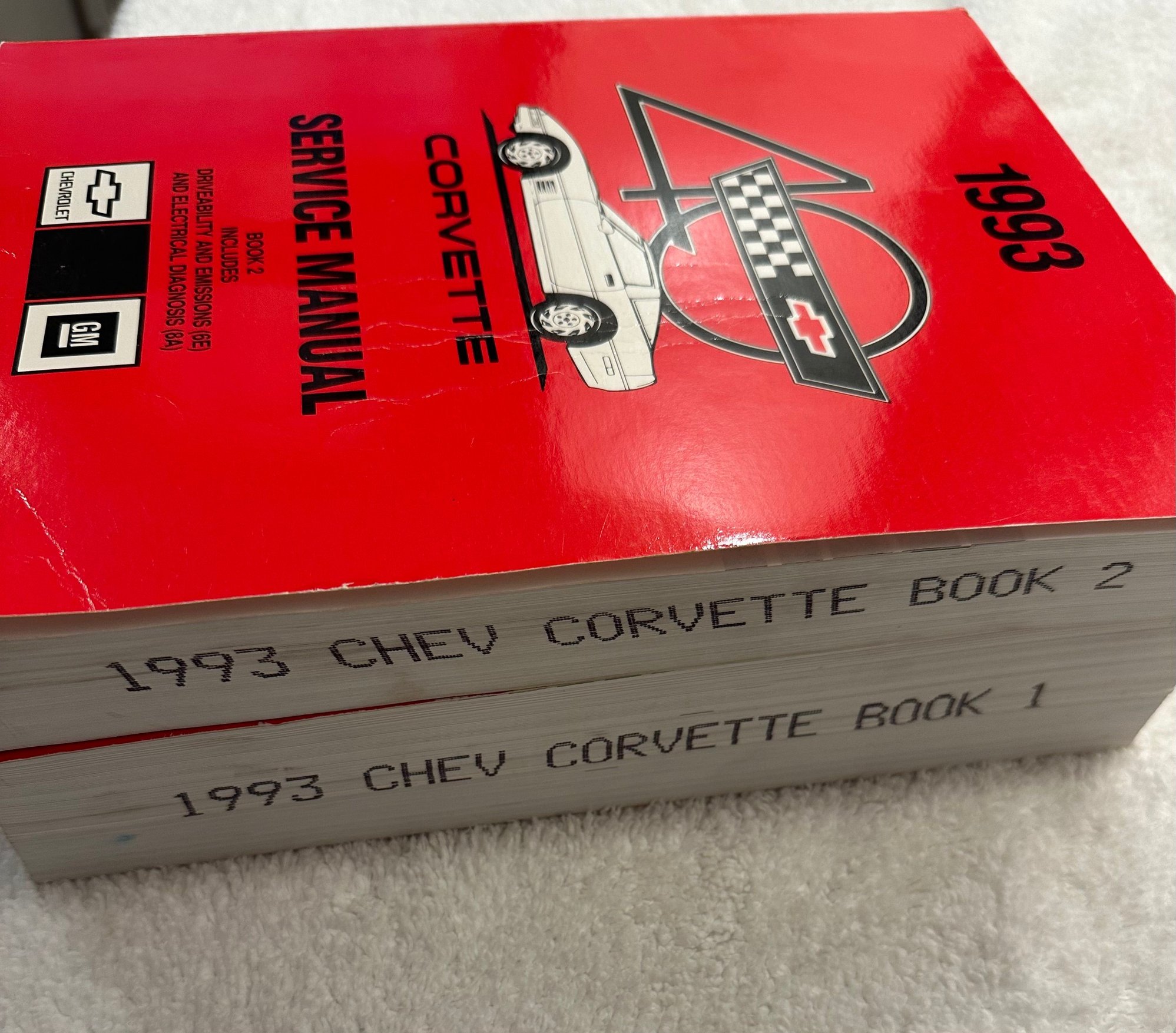 FS (For Sale) 1993 Service Manual Set (2) - CorvetteForum - Chevrolet ...
