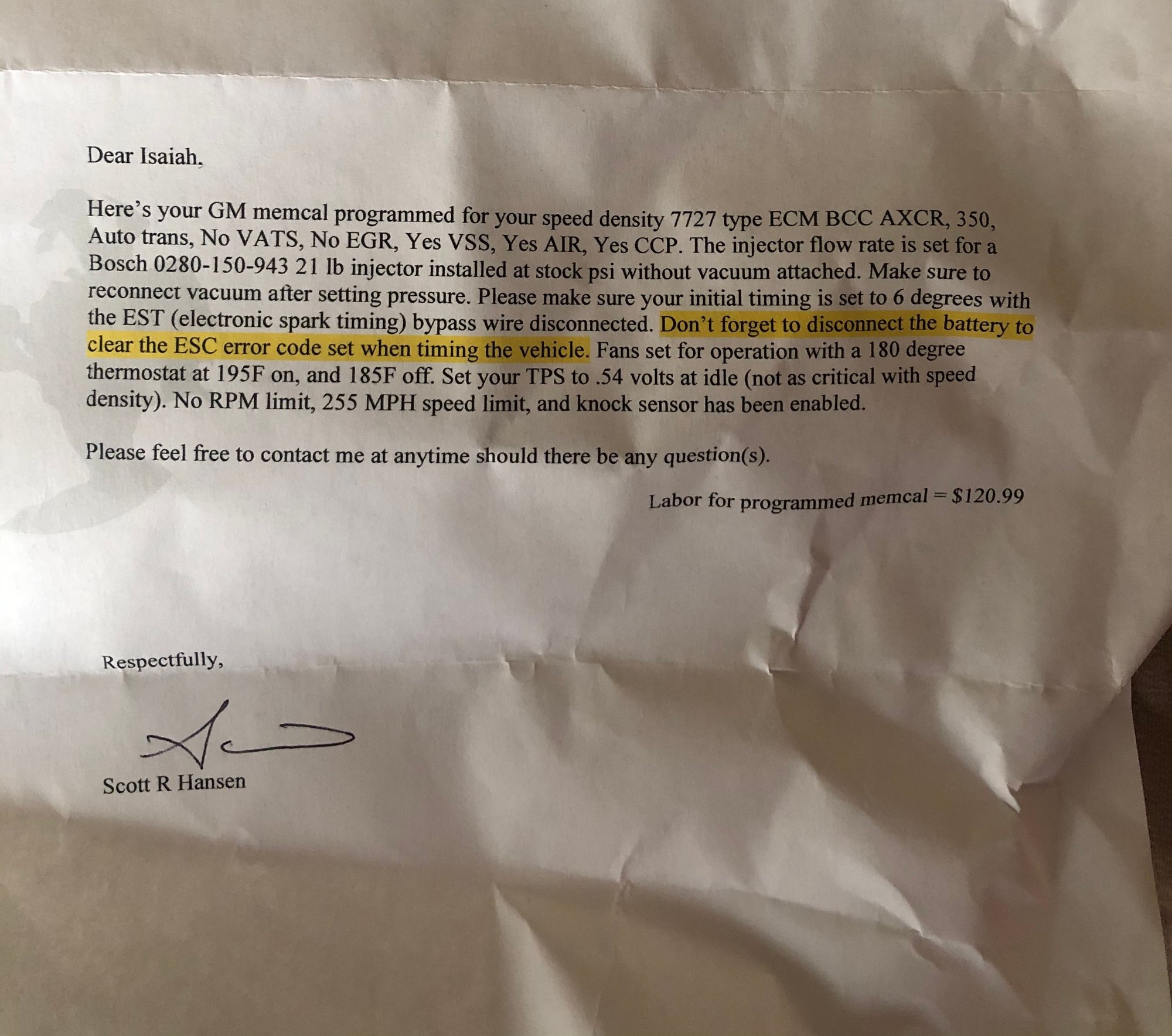 90 l98 sputtering on acceleration - CorvetteForum - Chevrolet Corvette ...