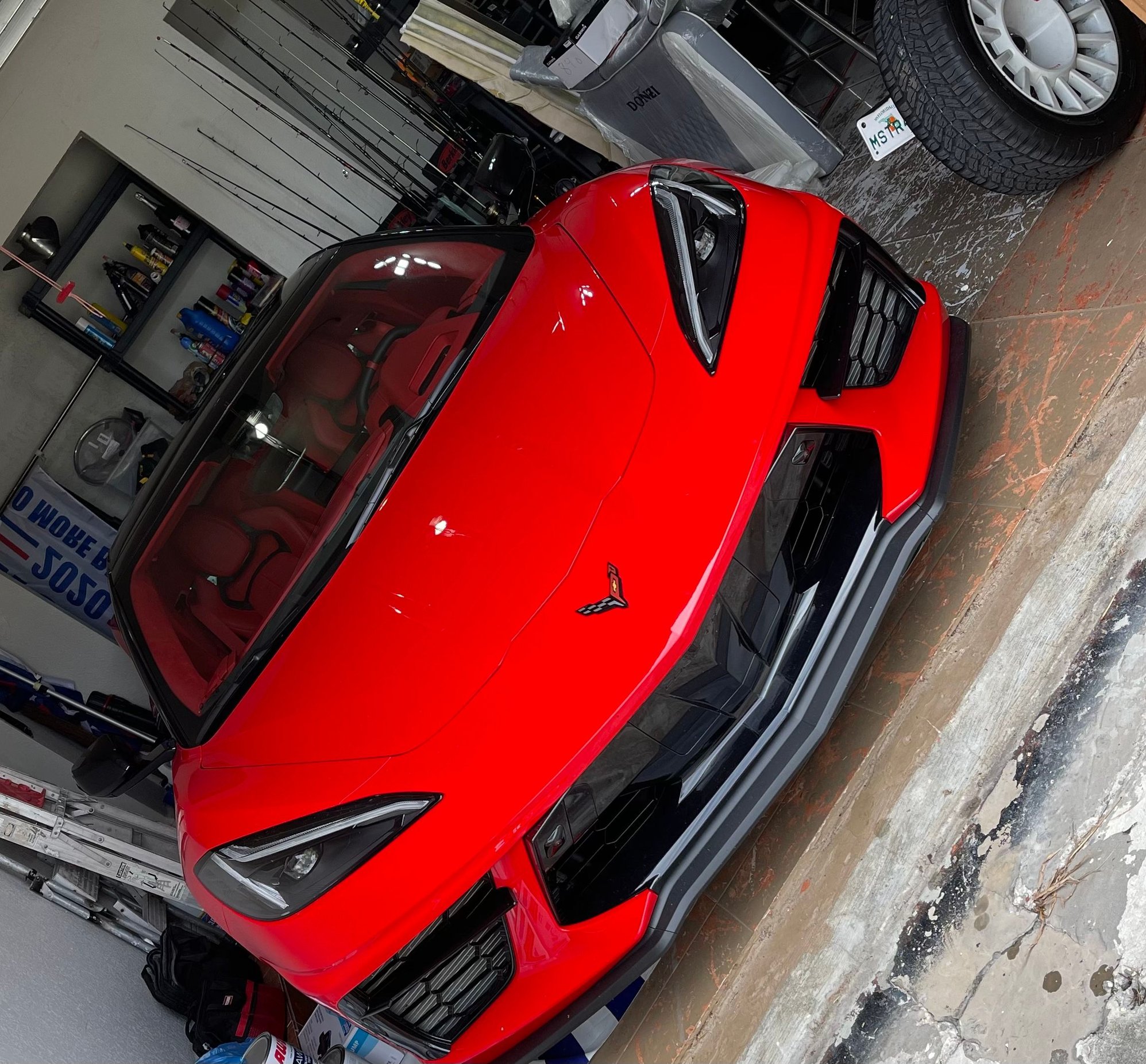 Old Thread Closed - 2023 C8 HTC 3LT Red Dipped interior/Torch Red ...