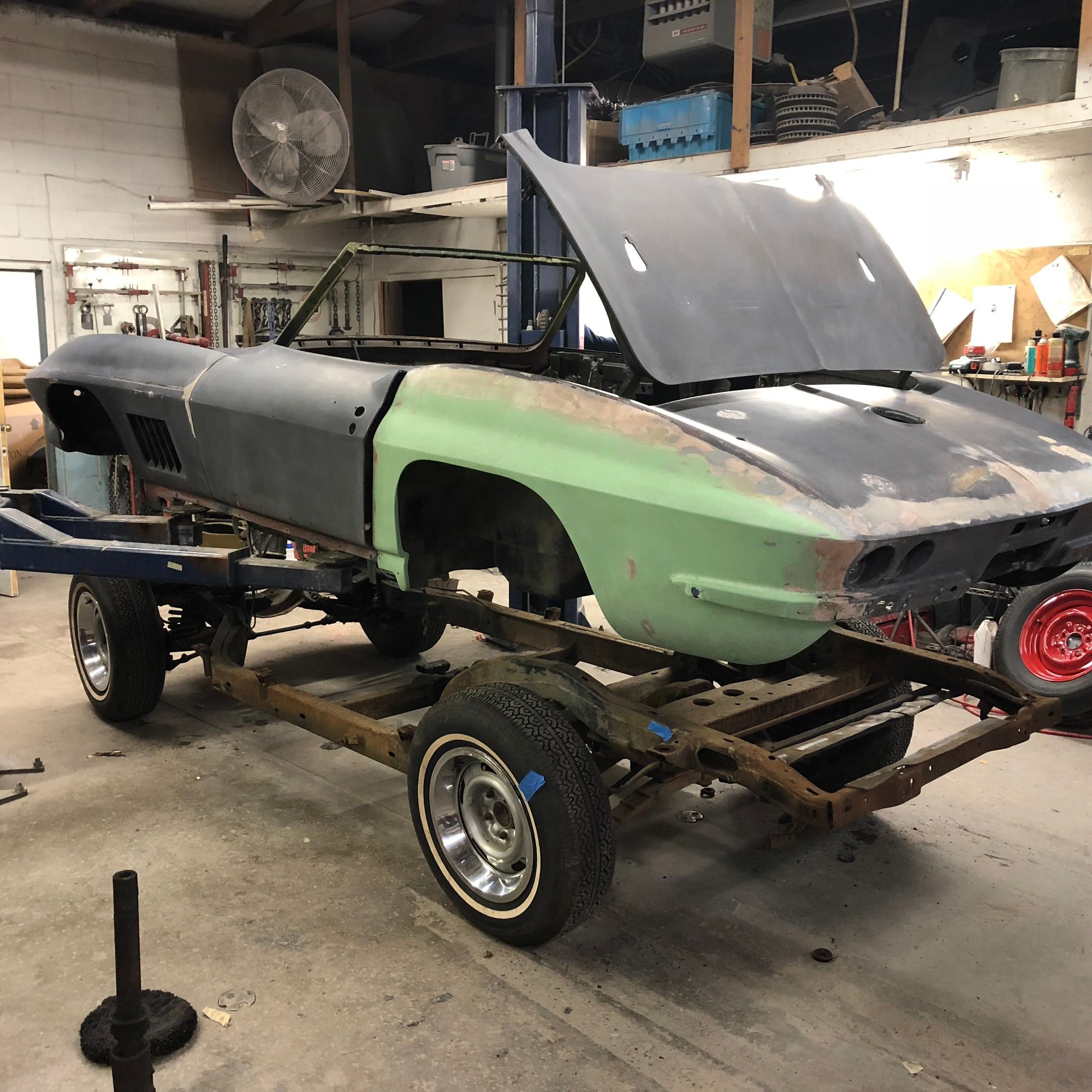 C2 body removal - CorvetteForum - Chevrolet Corvette Forum Discussion