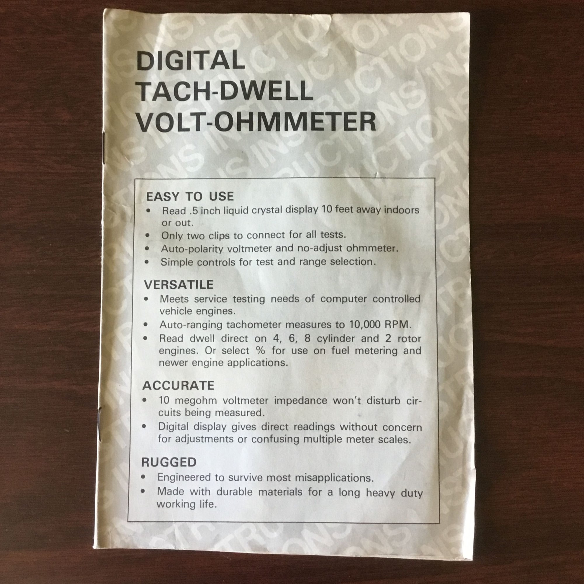 FS (For Sale) Dwell, Tach, Etc. Meter - CorvetteForum - Chevrolet ...