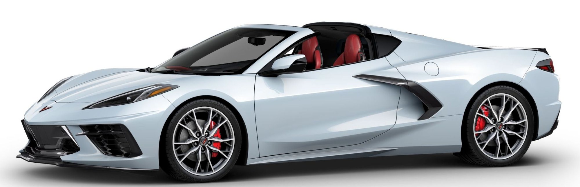 SOLD - 2023 CERAMIC MATRIX GRAY METALLIC COUPE 2LT, Front Lift, Mag ...