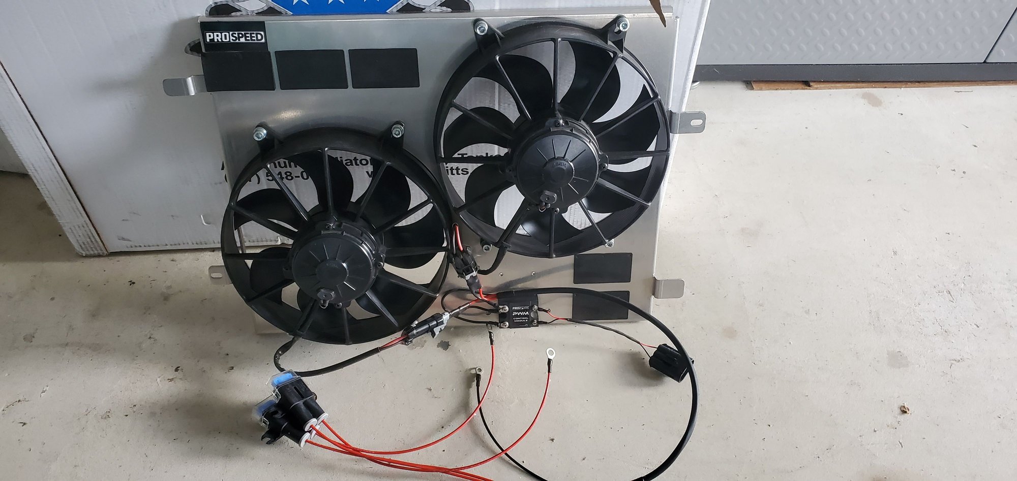 FS (For Sale) New Prospeed Dual Spal Fans (NJ) - CorvetteForum ...
