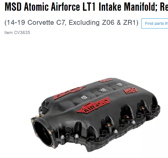 WTB (Want To Buy) MSD Atomic Intake - CorvetteForum - Chevrolet ...
