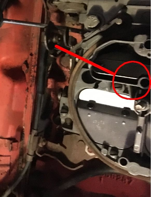 Clogged float vent? Rochester Quadrajet - CorvetteForum - Chevrolet ...