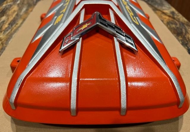 FS (For Sale) C8 Engine Cover, Two Color Sebring Orange and Silver ...