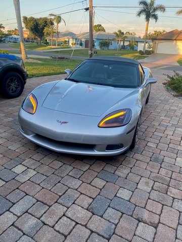 FS (For Sale) FS: 2005 Corvette Convertible Machine Silver/Titanium Top ...