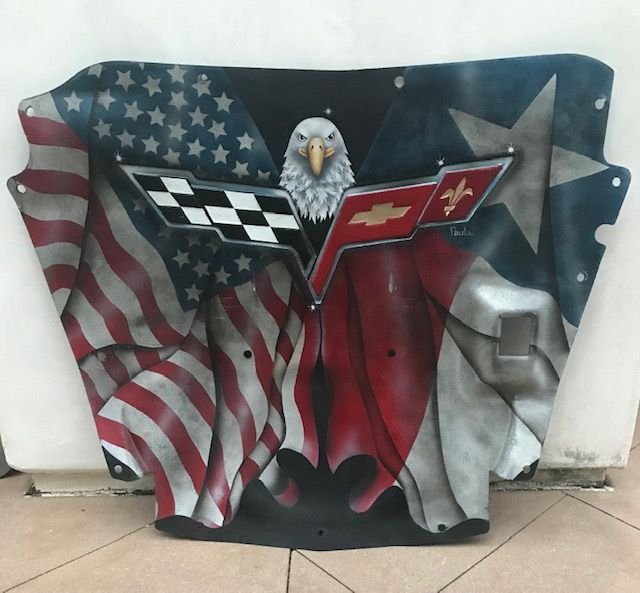 FS (For Sale) C6 Custom Painted Hood Insulator - CorvetteForum ...