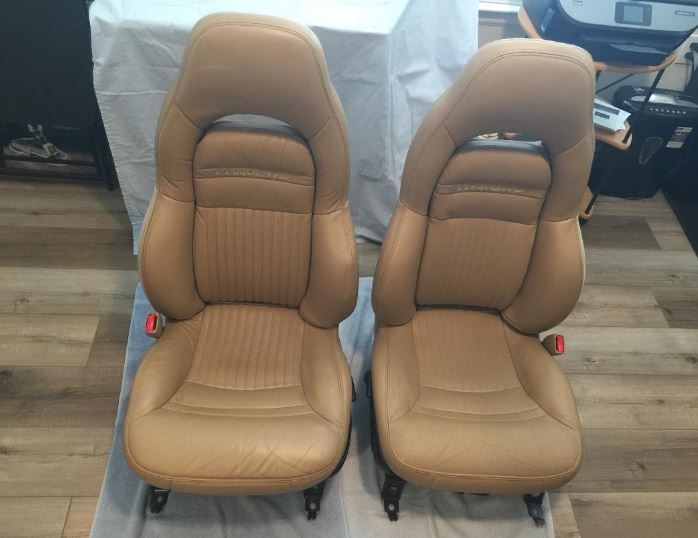 FS (For Sale) SOLD C5 Corvette seats Light Oak - CorvetteForum ...