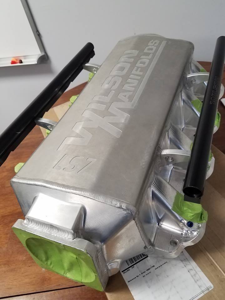 FS (For Sale) Billet LS7 Intake Manifold by Wilson - CorvetteForum ...