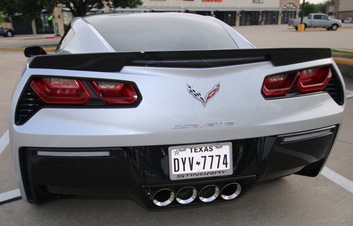 C7 Corvette Stingray CLEAR or SMOKED Rear Bumper Reflector Markers@RPI ...
