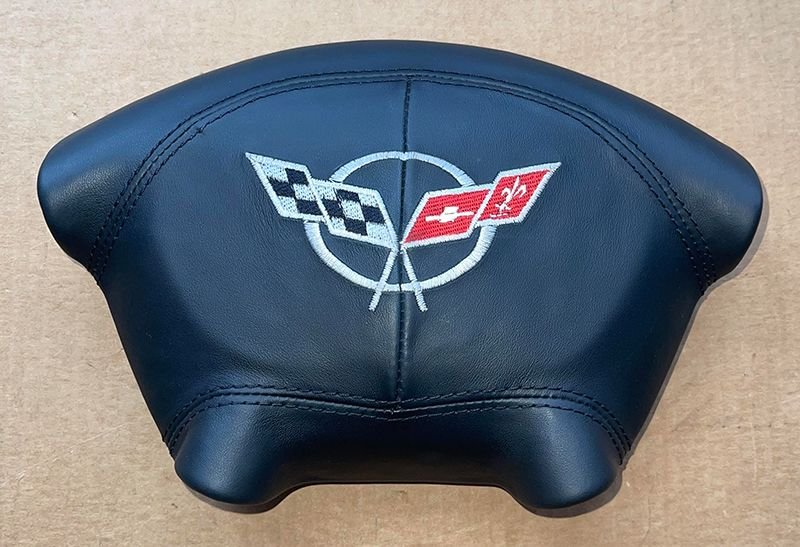 Apsis: Anyone wants to take this finished C5 Airbag Cover, Ebony Nappa w/Bk Stitching ...
