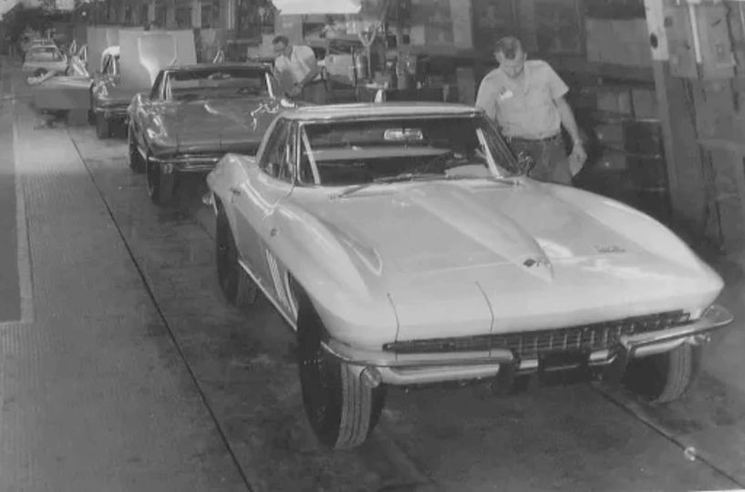 1966 Corvette assembly line - CorvetteForum - Chevrolet Corvette Forum ...