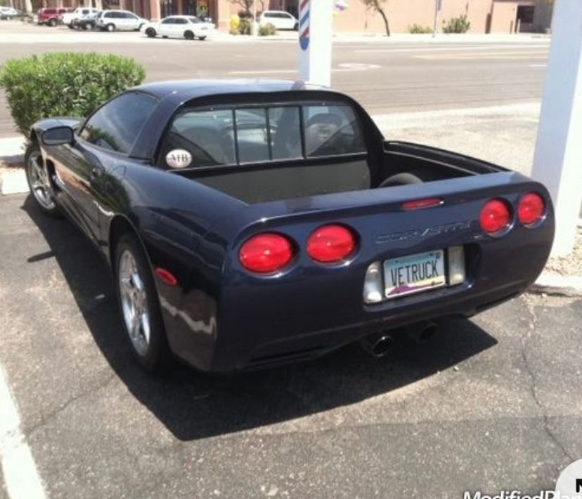 Throwback: C5 Corvette Pickup Truck is Fascinating Creation ...