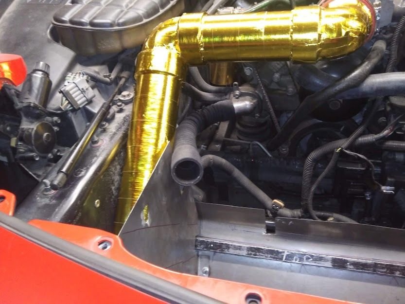 Air intake with tilted radiator - CorvetteForum - Chevrolet Corvette ...