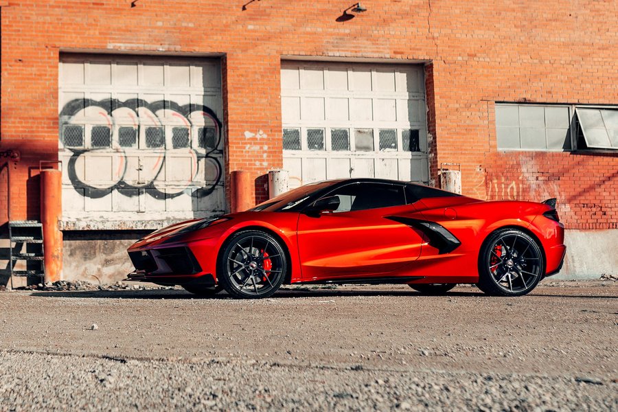 Red Mist Corvette C8 Forgedlite MC5 20/21 Photoshoot - CorvetteForum ...