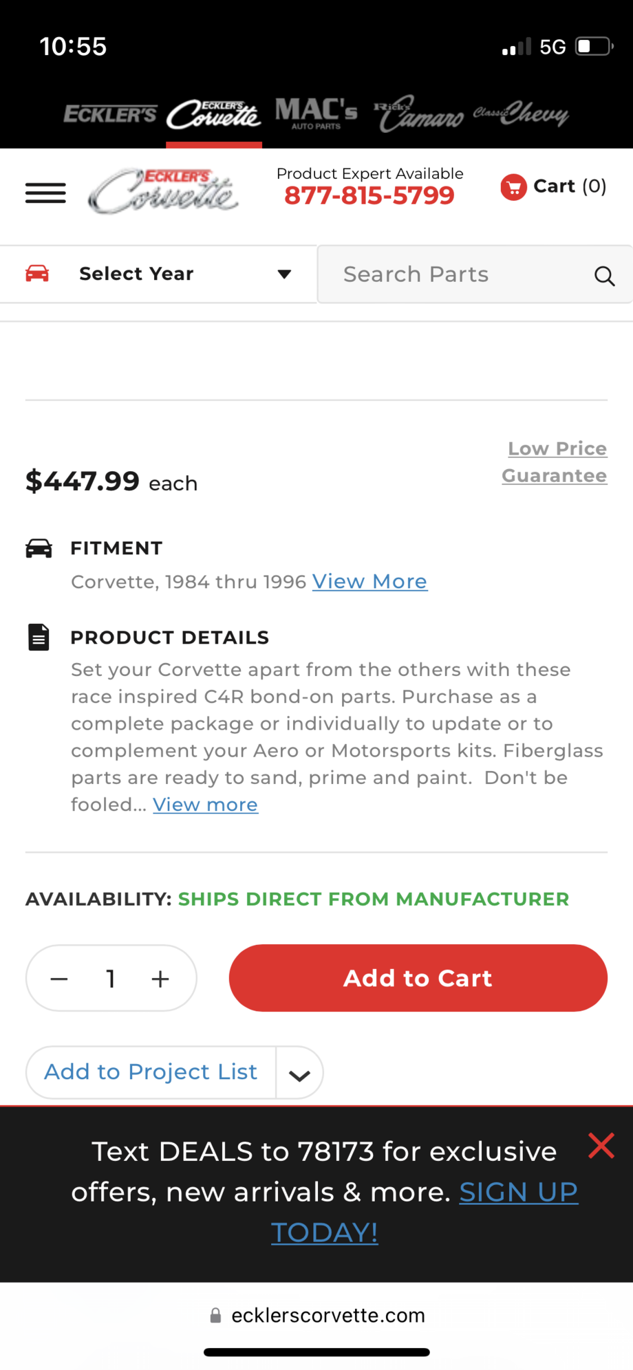 WTB (Want To Buy) Greenwood Vette C4R hood louvers/vents ...