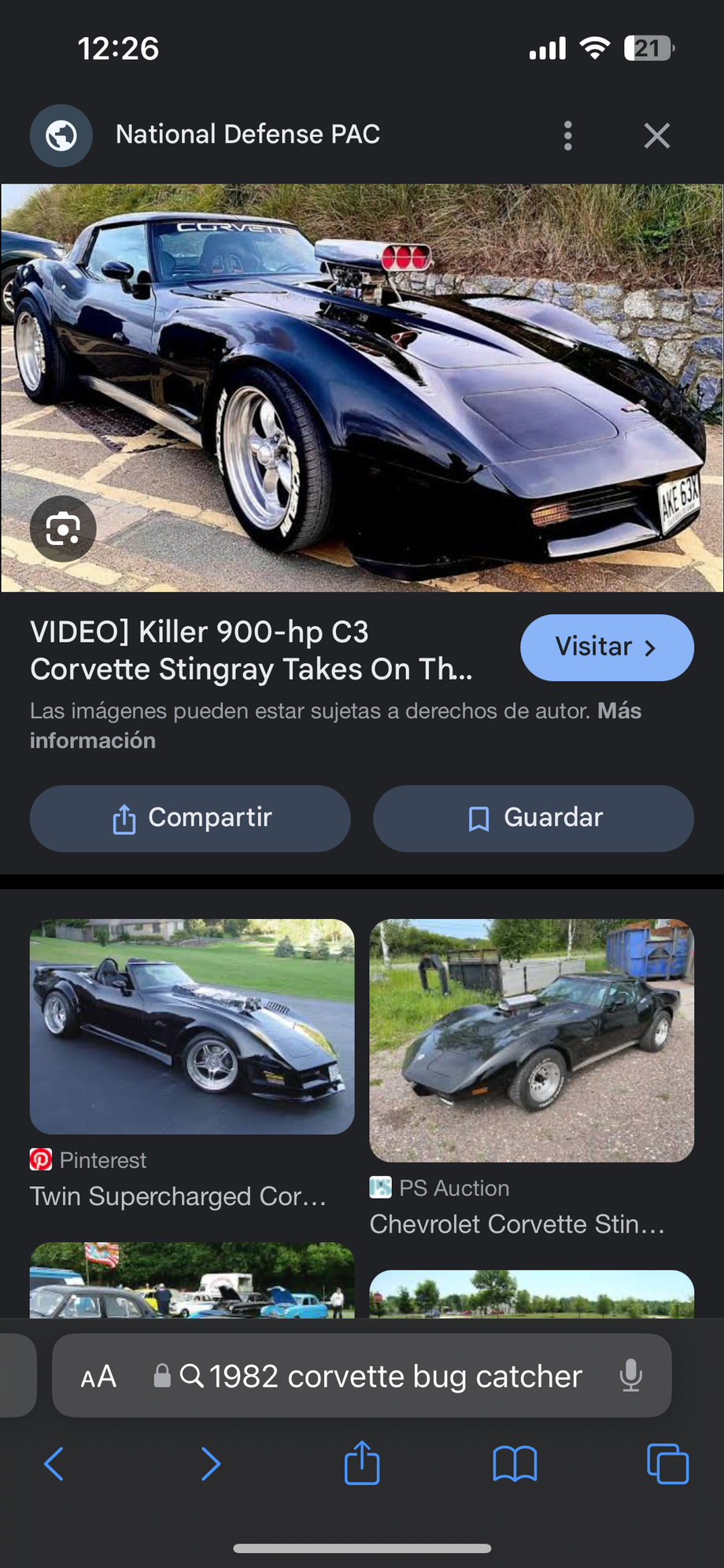 C3 Corvette bug catcher hood scoop - CorvetteForum - Chevrolet Corvette ...