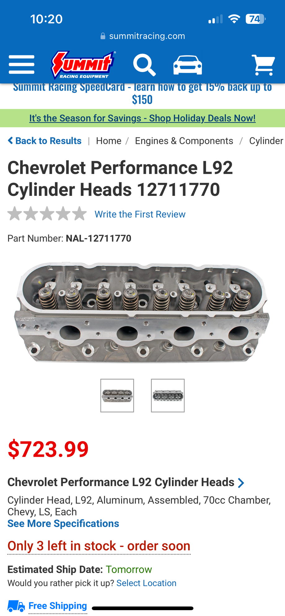 Arw these the correct heads? - CorvetteForum - Chevrolet Corvette Forum ...