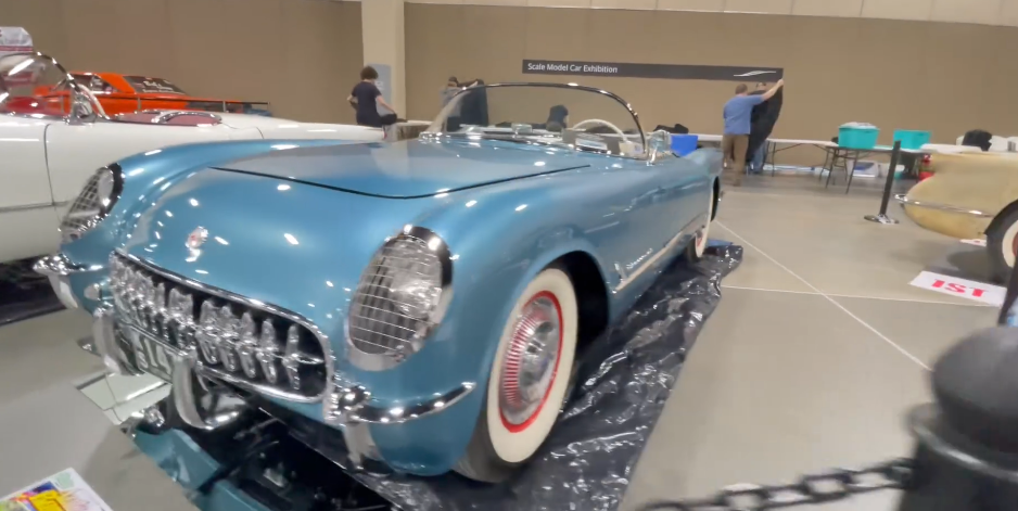 First 1953 #001 on display at Salt lake Autorama. - CorvetteForum ...