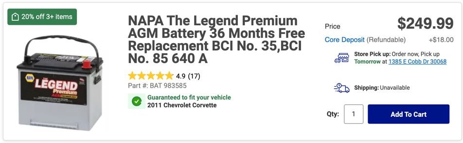 2009 C6 Z06 Battery - Page 2 - CorvetteForum - Chevrolet Corvette Forum ...