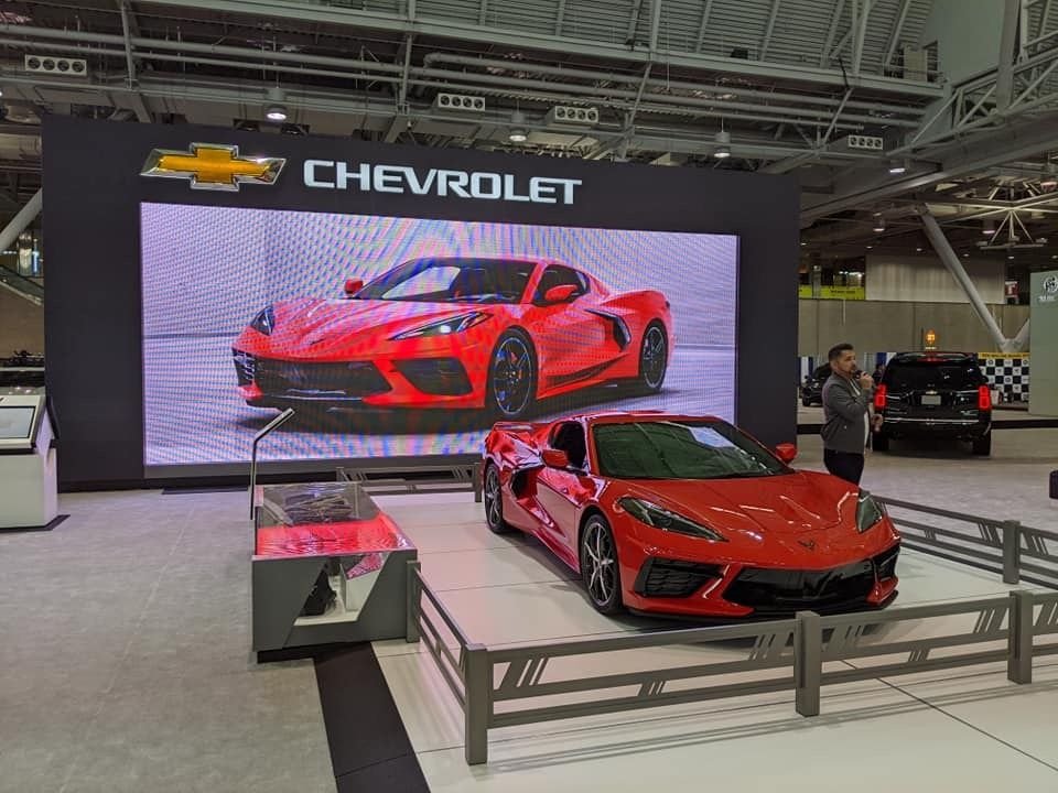 Red C8 at Boston Auto Show - CorvetteForum - Chevrolet Corvette Forum ...