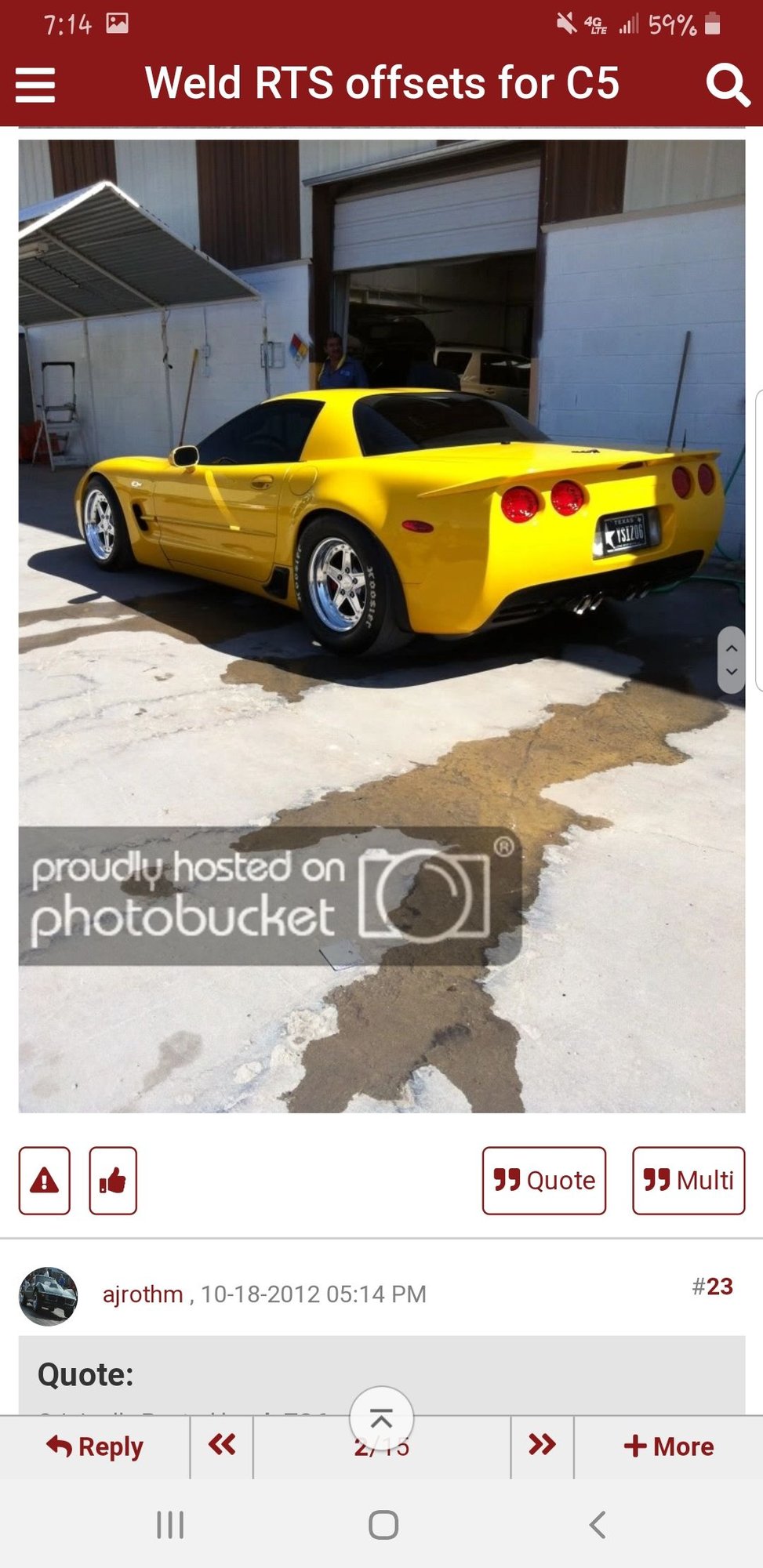 Help!! Trying to fit Bogart 16x10 RR10's on the rear of my C5 and I'm ...