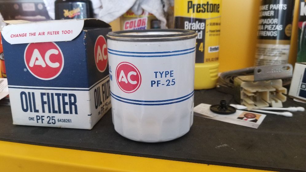 FS (For Sale) SOLD!! Ac pf25 embossed oil filter - CorvetteForum ...
