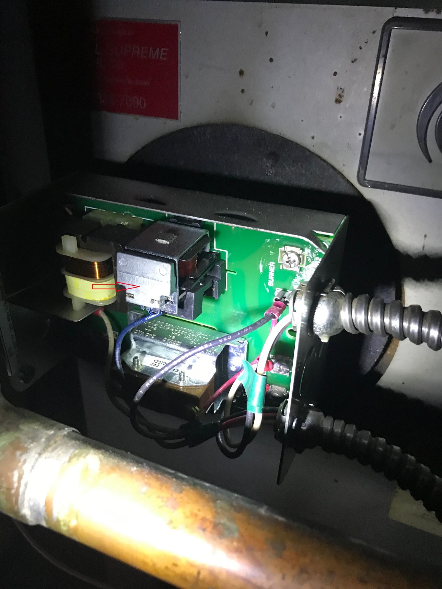 Boiler's relay box is making noise when the boiler running? - DoItYourself.com Community Forums