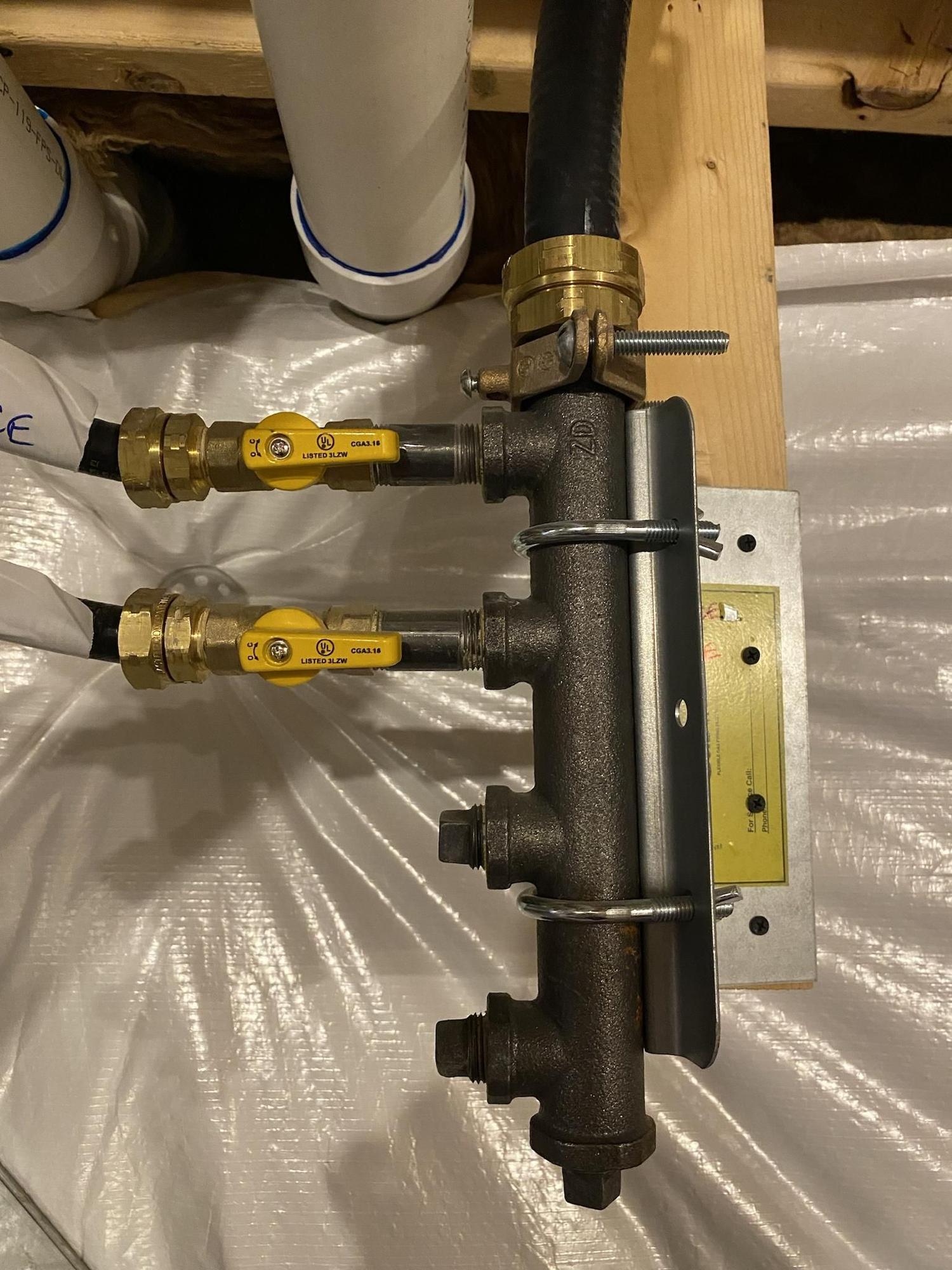 Bonding Requirements for Gas Manifold - DoItYourself.com Community Forums