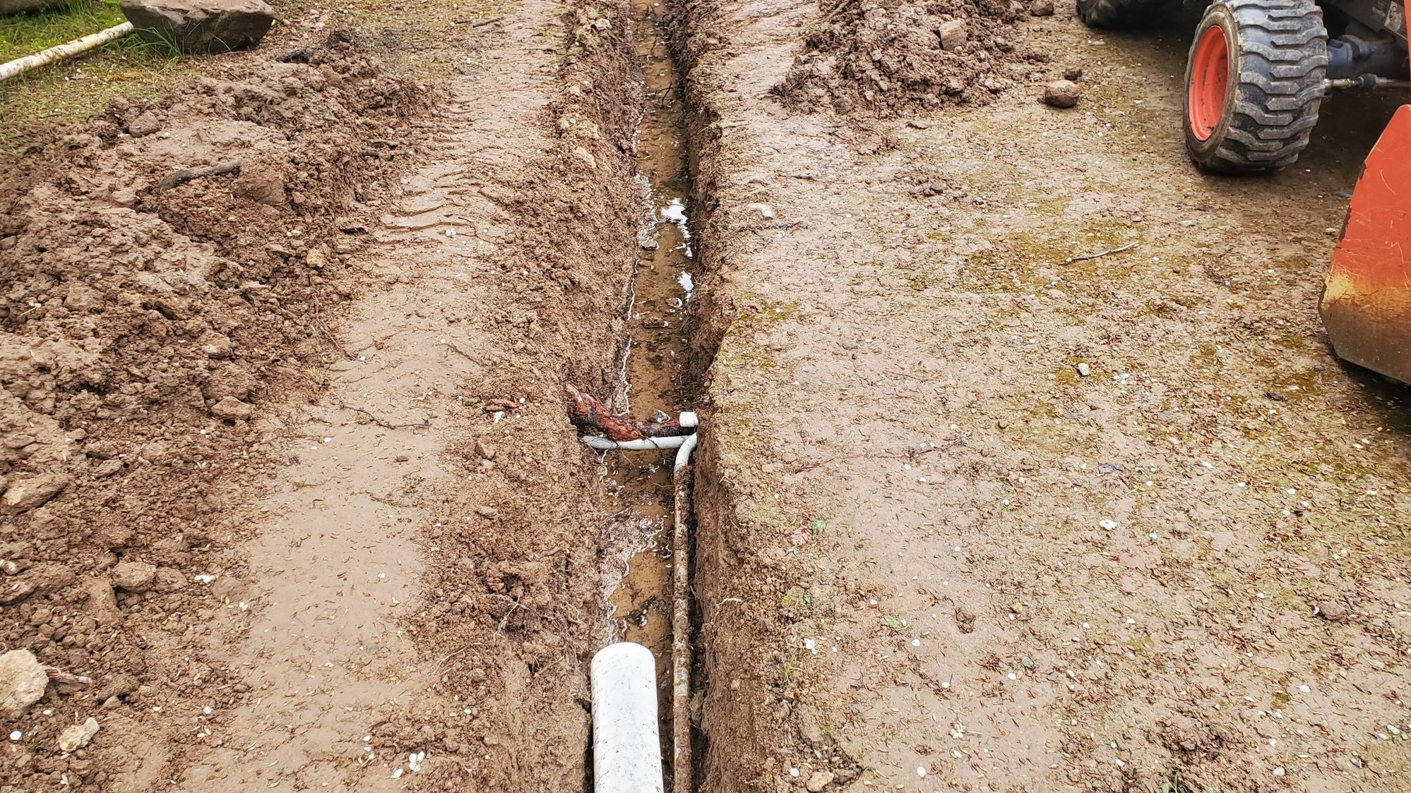 Drain Pipe and Electrical Lines - DoItYourself.com Community Forums