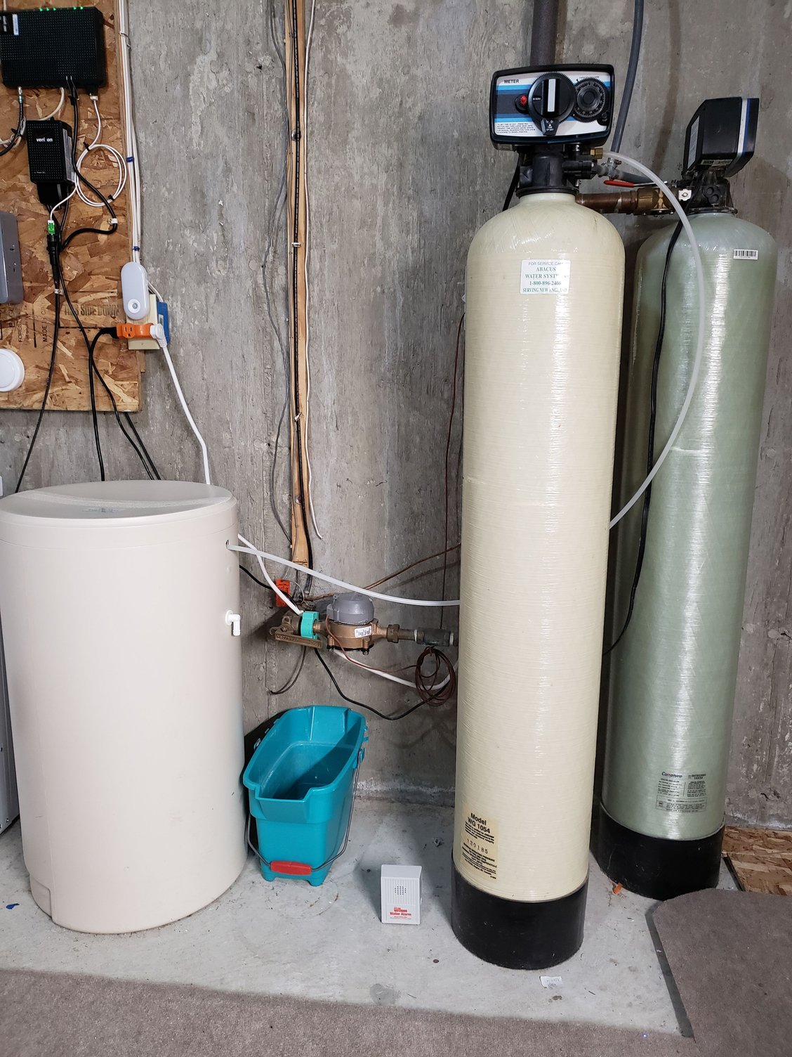 What is this blue tank doing prior to my softener? - DoItYourself.com ...